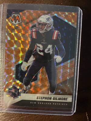 2021 Panini Mosaic Orange #140 STEPHON GILMORE NEW ENGLAND PATRIOTS | eBay