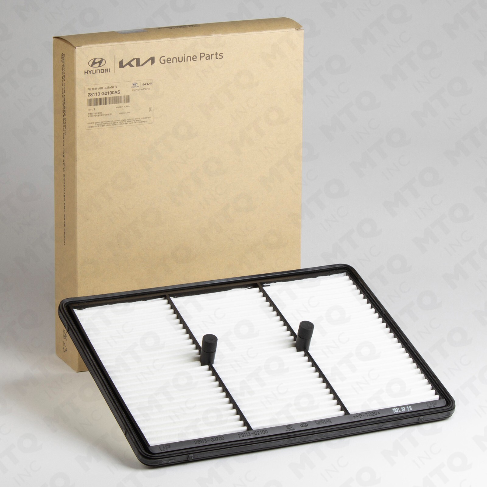 New Hyundai Kia Air Filter (Engine) for Ioniq Niro Hybrid 28113-G2100 ...