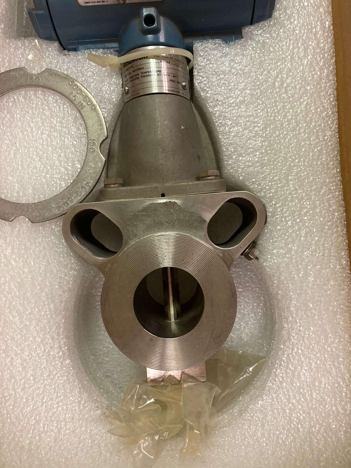 Rosemount,Model 8800,Vortex Flowmeter Extended Temperature Range Sensor ...