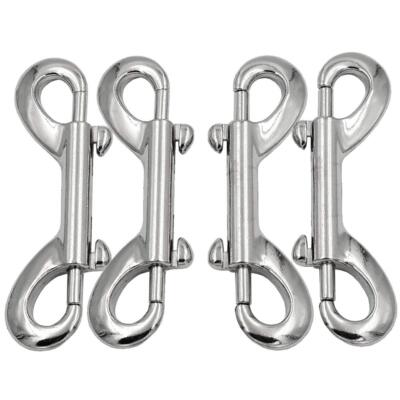 5 Pcs Double Ended Bolt Snap Hook Trigger Chain Clips for Key Chain Pet ...
