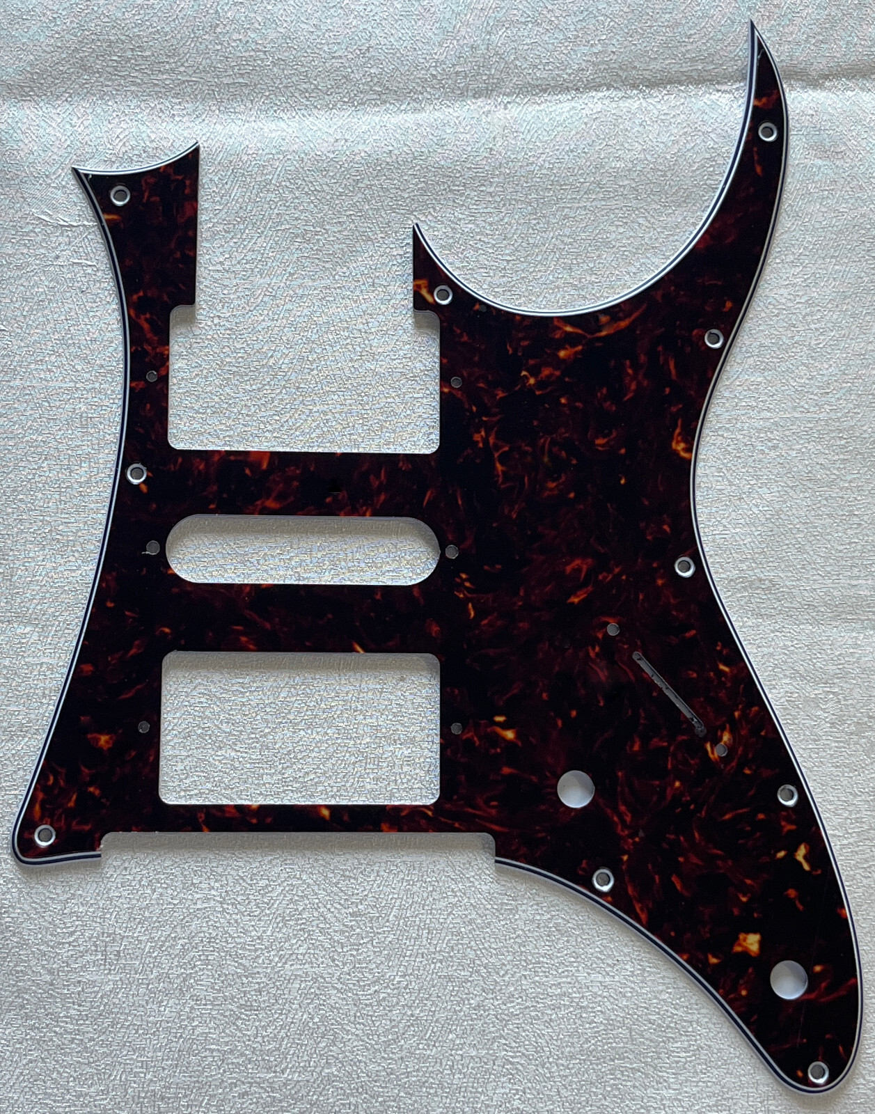 Custom For Ibanez RG 350 DX Style Guitar Pickguard 4-Ply Brown Tortoise ...