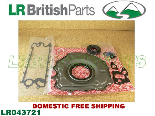 LAND ROVER ENGINE CRANKSHAFT OIL SEAL SET RANGE ROVER LR4 SPORT VELAR ...
