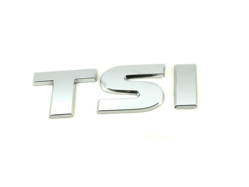 Genuine New VW VOLKSWAGEN TSI BOOT BADGE Emblem For Golf Mk6 Mk7 Hatch ...