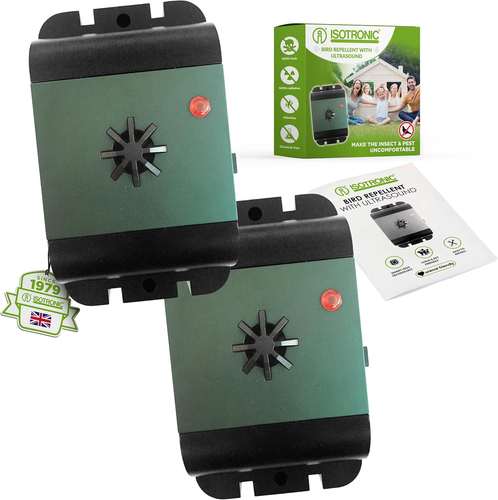 Ultrasonic Bird Repeller Device, Battery Powered Portable Bird ...