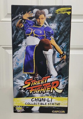 CHUN LI PCS STREET FIGHTER BLUE VERSION 1/4 SCALE STATUE BRAND NEW | eBay
