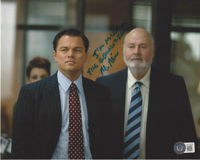 ROB REINER SIGNED 'THE WOLF OF WALL STREET' 8x10 PHOTO ACTOR BECKETT ...