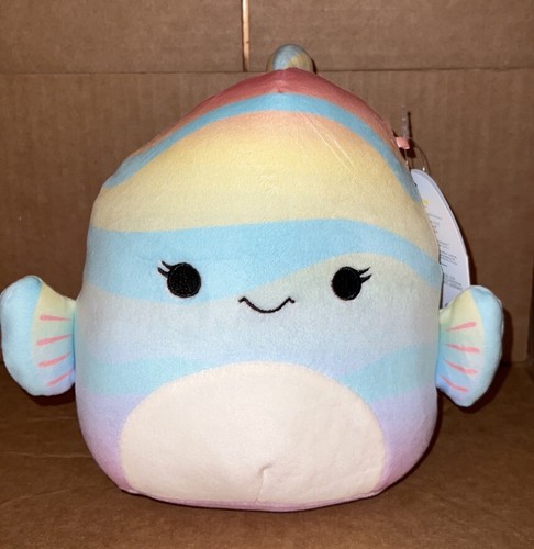 Squishmallow 6.5" Canda Fish Rainbow Plush NEW 734689662500 | eBay
