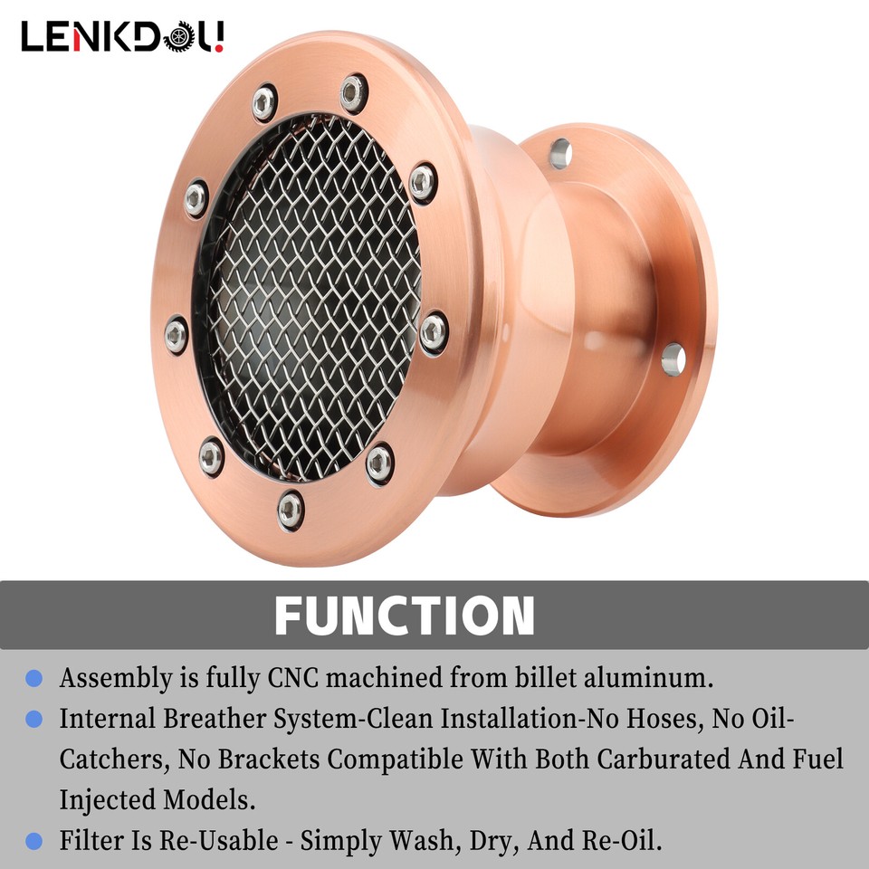 Motorcycle Velocity Stack Air Cleaner Intake Filter For Harley ...