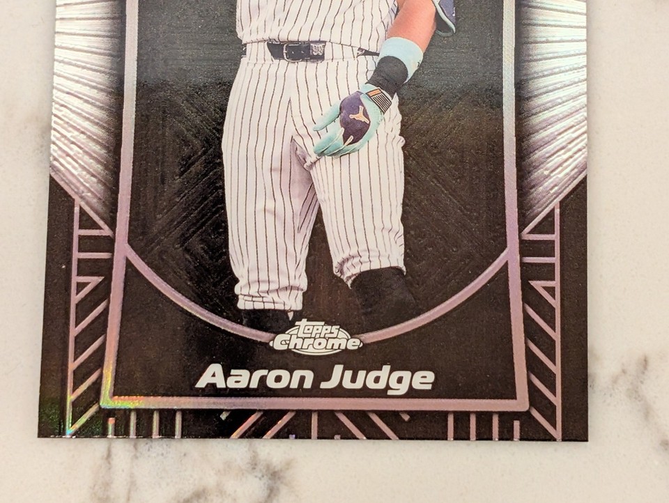 2025 Topps Chrome Aaron Judge Shadow Etch SE-2 CASE HIT SP 1:481 Packs ...