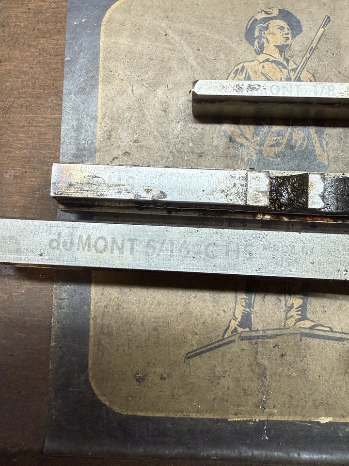 DuMont Minute Man Broach Set No.10 Keyway Broach Kit with Collared Bushings USA | eBay