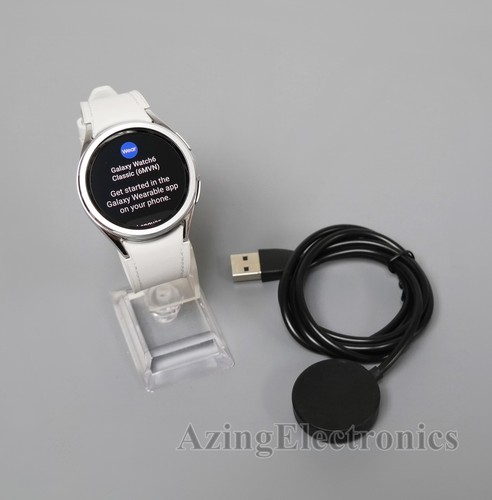 Samsung Galaxy Watch6 Classic SM-R950 43mm Stainless Steel Smartwatch ...