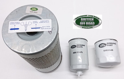 AEU2147L ERR3340 ESR2623 - LAND ROVER DEFENDER 300 TDI FILTER KIT ...