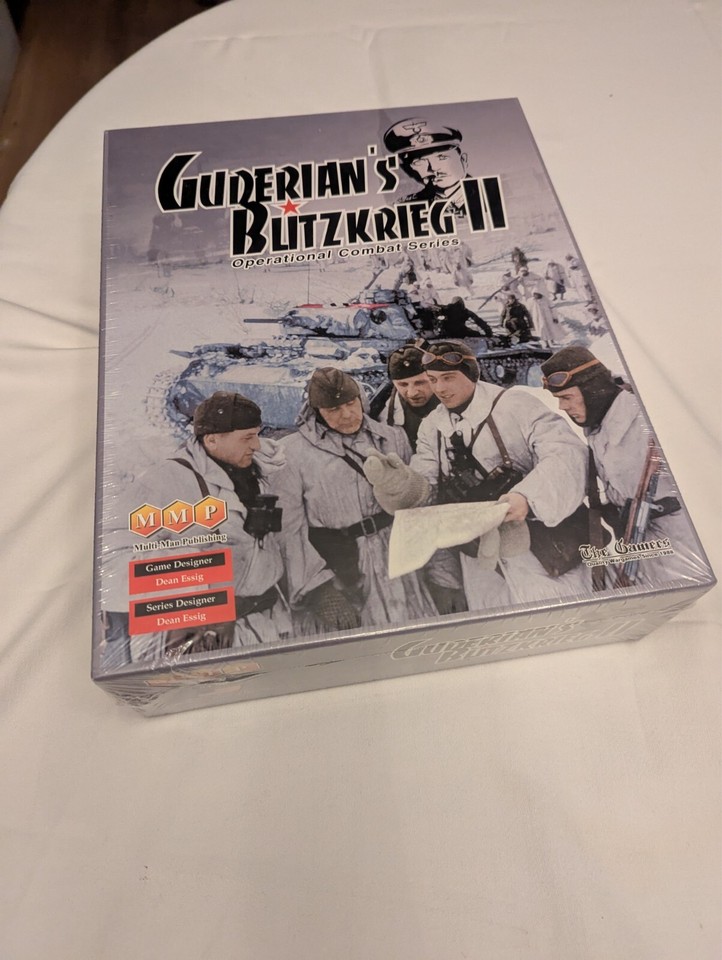 WW2 board games: MINT the Blitzkrieg Legend and Guderian's Blitzkrieg I ...