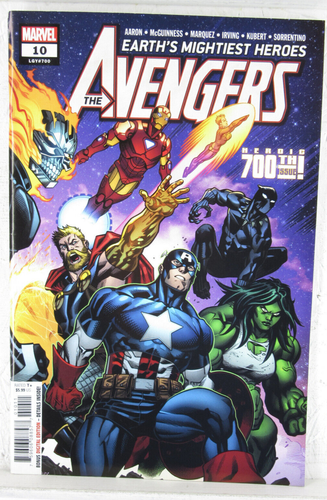 AVENGERS #10 * Marvel Comics * LGY #700 - 2019 Comic Book | eBay