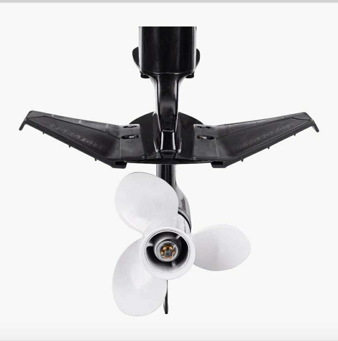 DUAL FIN HYDROFOIL PERFORMANCE STABILIZER FOR BOATS OUTBOARD MOTOR up ...