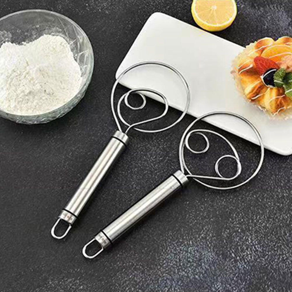 Double Circle Dough Whisk Multifunctional Mixer Kitchen Baking Tools ...