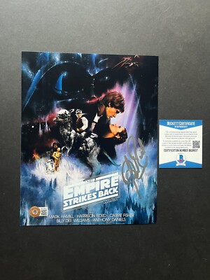 Clive Revill autographed signed emperor Star Wars 8x10 photo Beckett ...