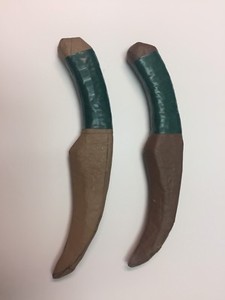 Homemade Custom Avatar Navi Hunting Knife Orc Goblin Knives Cosplay ...