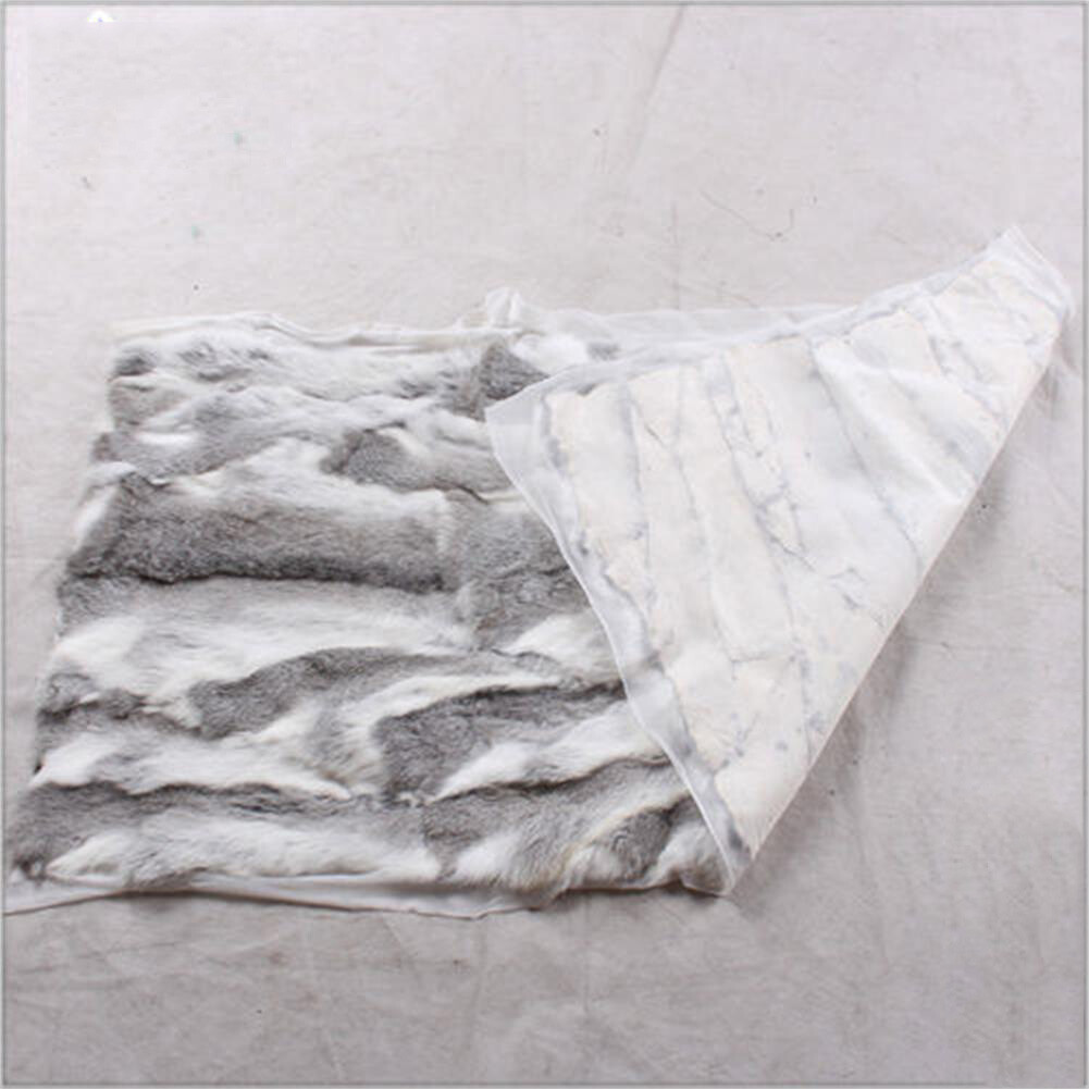 Luxury Real Rabbit Fur Blanket Rug Real Fur Blanket Carpet Cosy ...