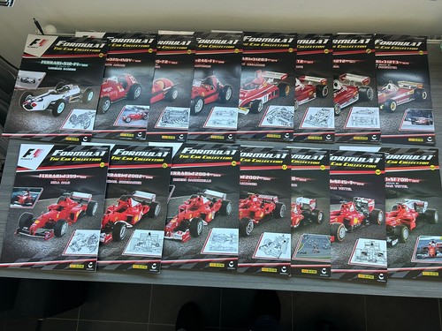 Ferrari F1 Set : 15 x F1 Car Collection Specification Magazines- Superb ...
