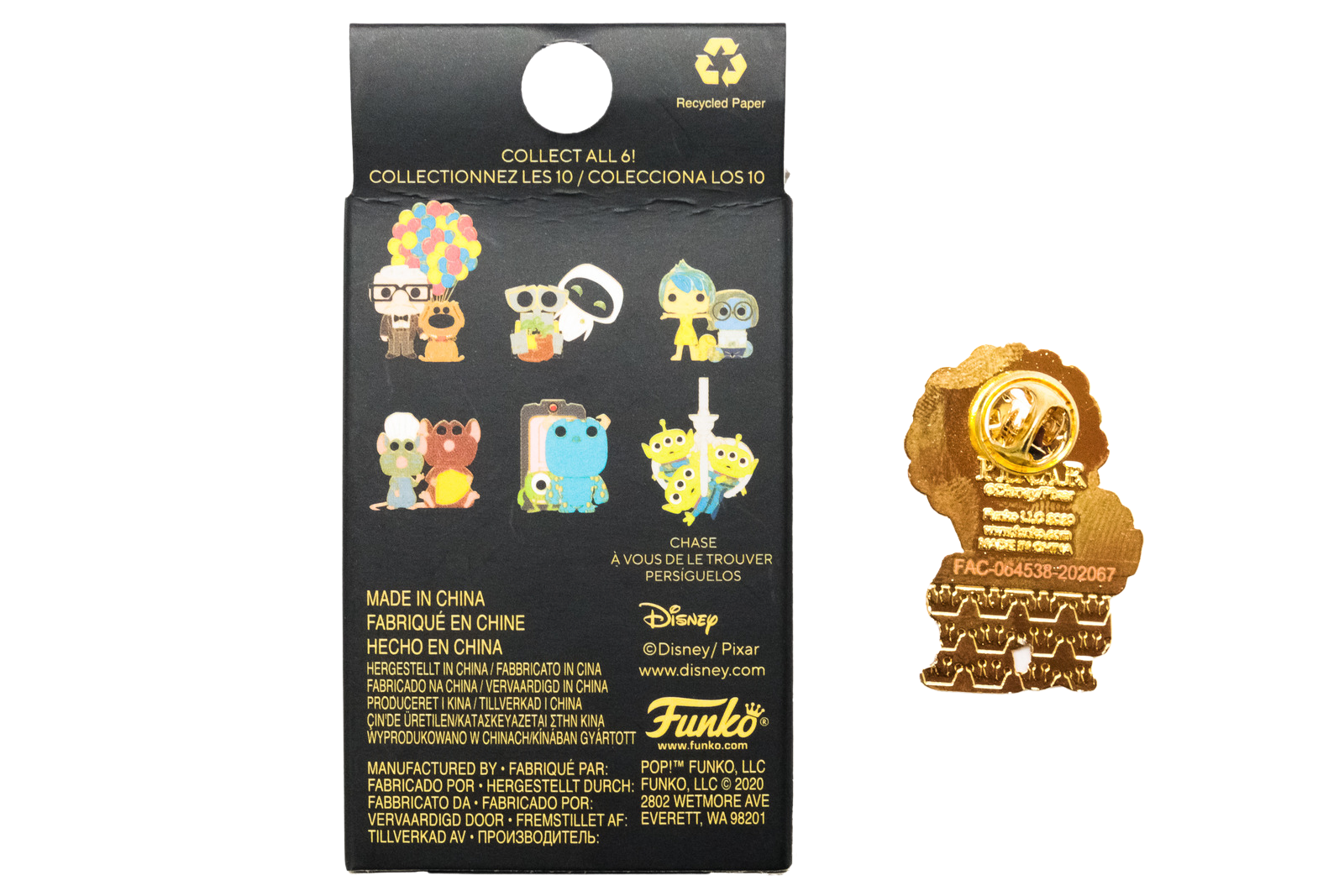 Pop Pin Disney Pixar's Up! Mr. Fredrickson and Doug Hard Enamel Pin | eBay