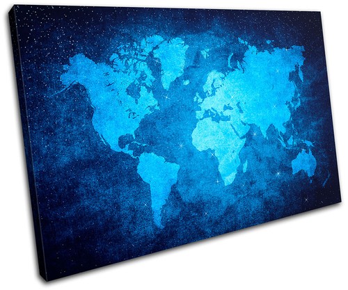 Funky World Atlas Maps Flags SINGLE TOILE murale ART Photo Print | eBay
