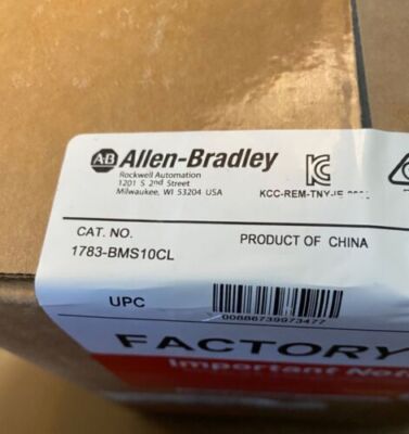 NEW FACTORY SEALED ALLEN-BRADLEY 1783-BMS10CL Stratix 5700 Ethernet ...