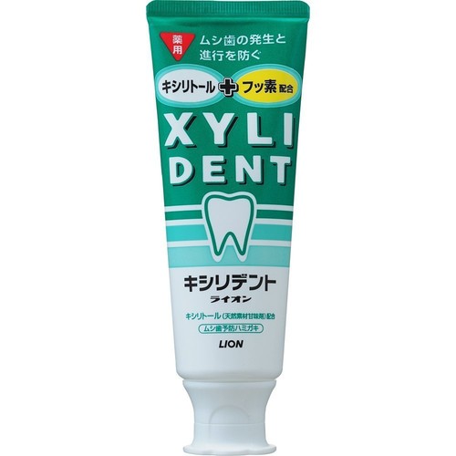 Lion XYLIDENT Xylitol & Fluorine Toothpaste 120g | eBay