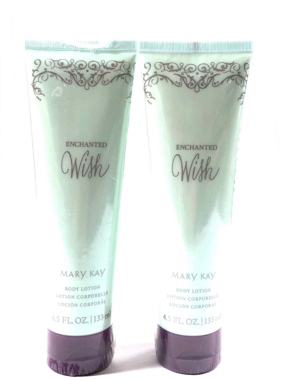 MARY KAY ENCHANTED WISH~BODY LOTION~LOT OF 2~FULL SIZE~SEALED ...