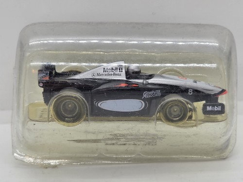 TYCO MCLAREN MERCEDES MOBIL 1 F1 INDY # 8 SLOT CAR MINT SEALED BUBBLE ...