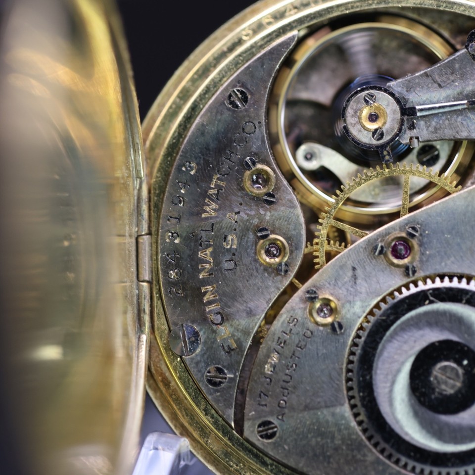 1926 Elgin 17J Size 12S Grade 479 Gold Filled Pocket Watch | eBay