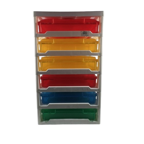 Lego IRIS 6 Drawer Storage Tower Organizer | eBay