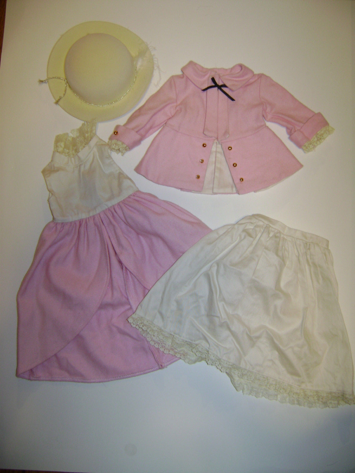 American Girl Doll Retired Elizabeth Riding Outfit Dress Jacket Hat 4 ...