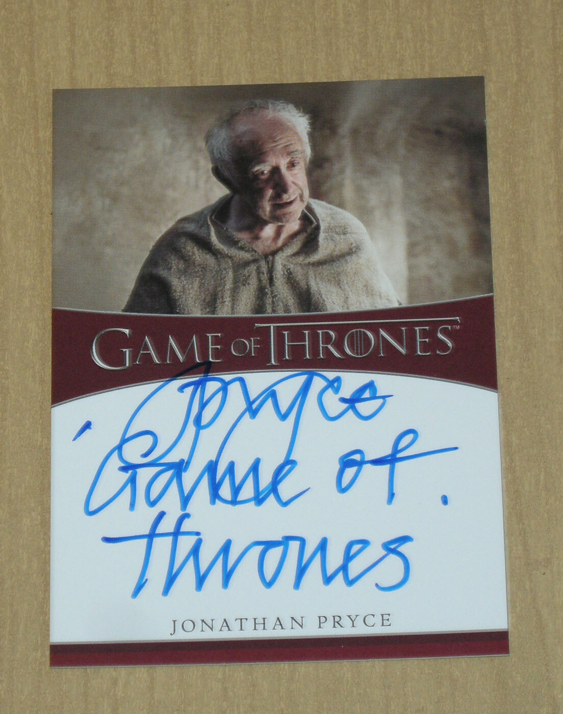 2021 Rittenhouse Game of Thrones Series 2 autograph auto Jonathan Pryce ...
