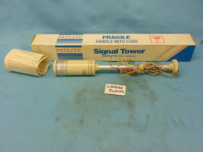 PATLITE MULTI-COLOR SINGLE TIER LED SIGNAL TOWER LME-102-S1 | eBay