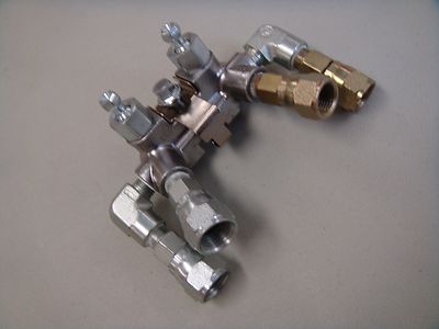 Graco 249523 Fusion AP Fluid Manifold Coupling Block, 4-hose | eBay