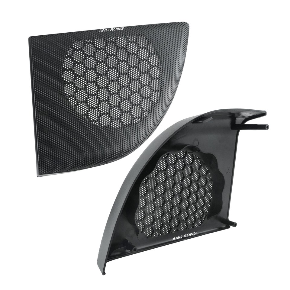 Pair For Mercedes C Class Coupe CL203 08-11 Black Door Speaker Cover ...