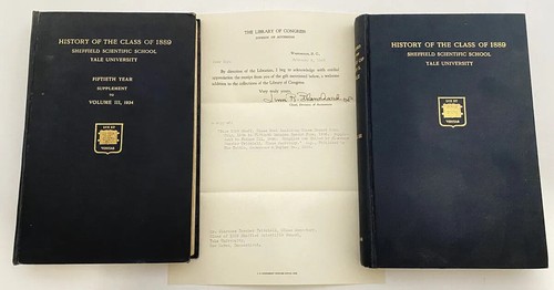 Yale University Class of 1889 S - Sheffield Scientific School Books ...