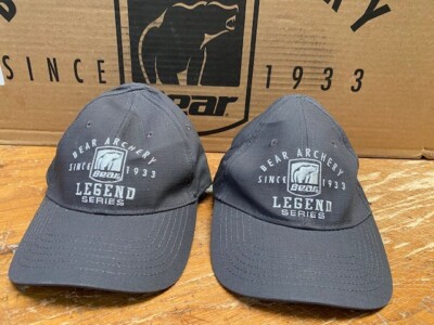 BEAR ARCHERY Authentic Hunting Hats 2-Gray One size fits all !! Free ...