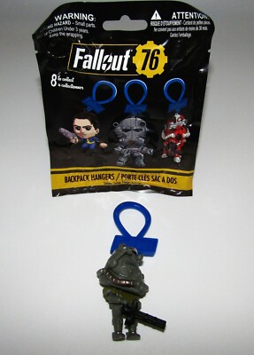 BETHESDA FALLOUT 76 BACKPACK HANGERS SINGLE ARMY GREEN & GOLD T-51 NEW ...