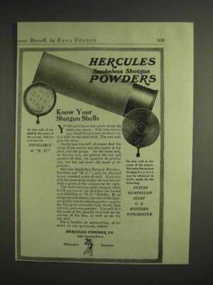 1917 Hercules Smokeless Shotgun Shells Powders Ad | eBay