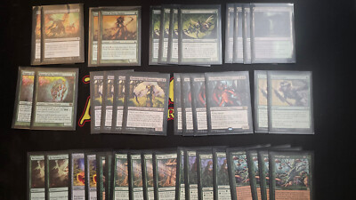 MTG Custom Casual Modern Ob Nixilis Maralen of the Mornsong Deck w/Box ...