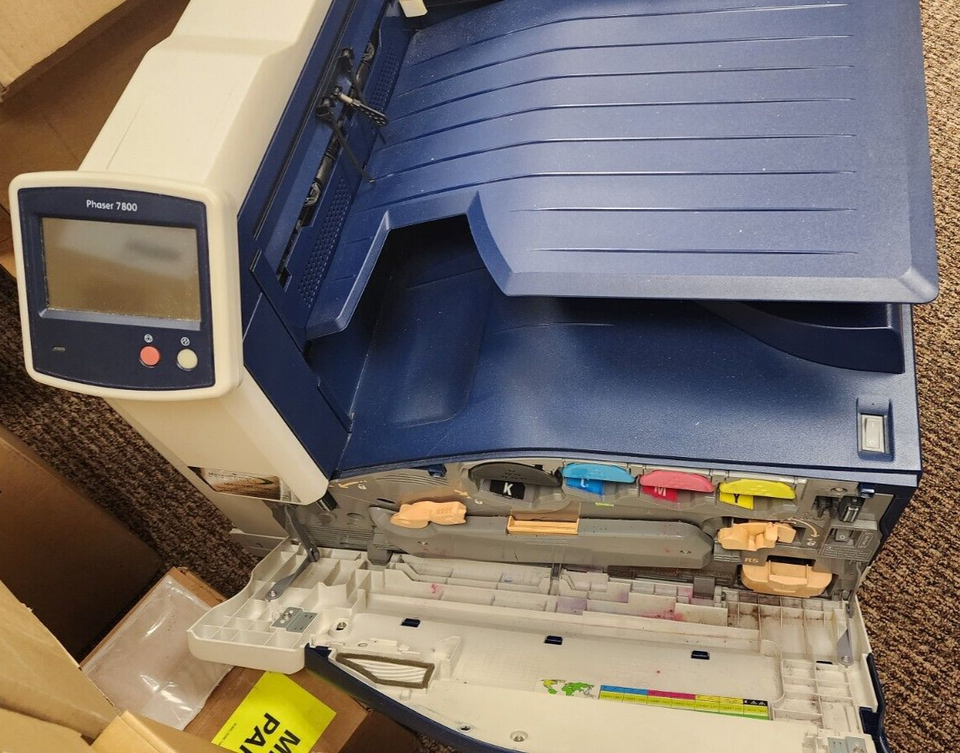 Xerox Phaser 7800/DN Tabloid Network Color Laser Printer - Used | eBay