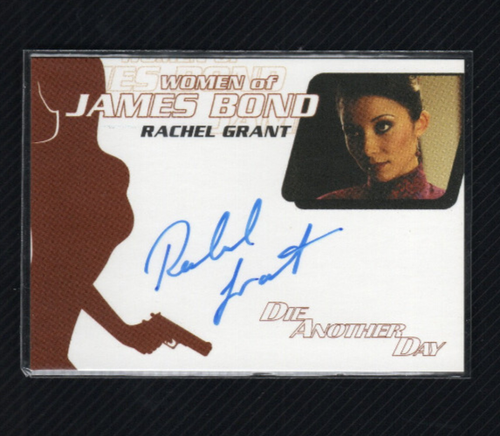 James Bond The Quotable Autograph WA24 Rachel Grant as Peaceful ...