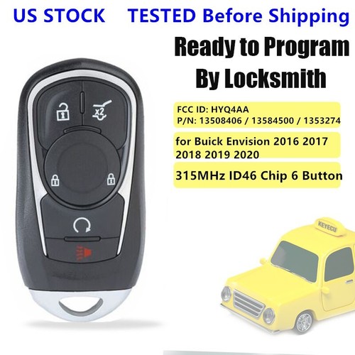 for 2016-2020 BUICK ENVISION SMART KEY PROXIMITY REMOTE FOB HYQ4AA ...