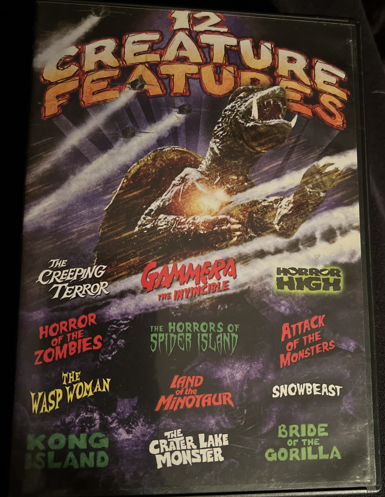 Monster Movie Pack - 12 Creature Features DVD (DVD) 683904525826 | eBay