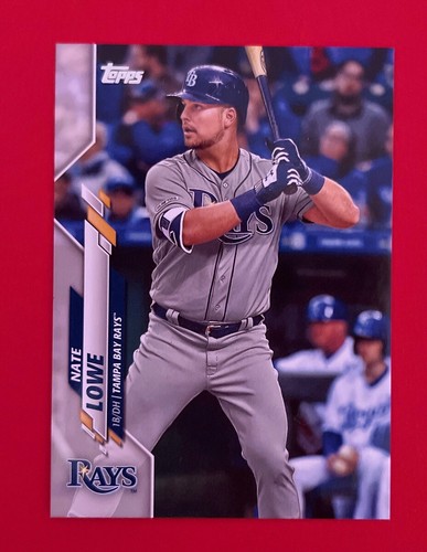 Nate Lowe ~ 2020 Topps ~ Advanced Stats /300 | eBay