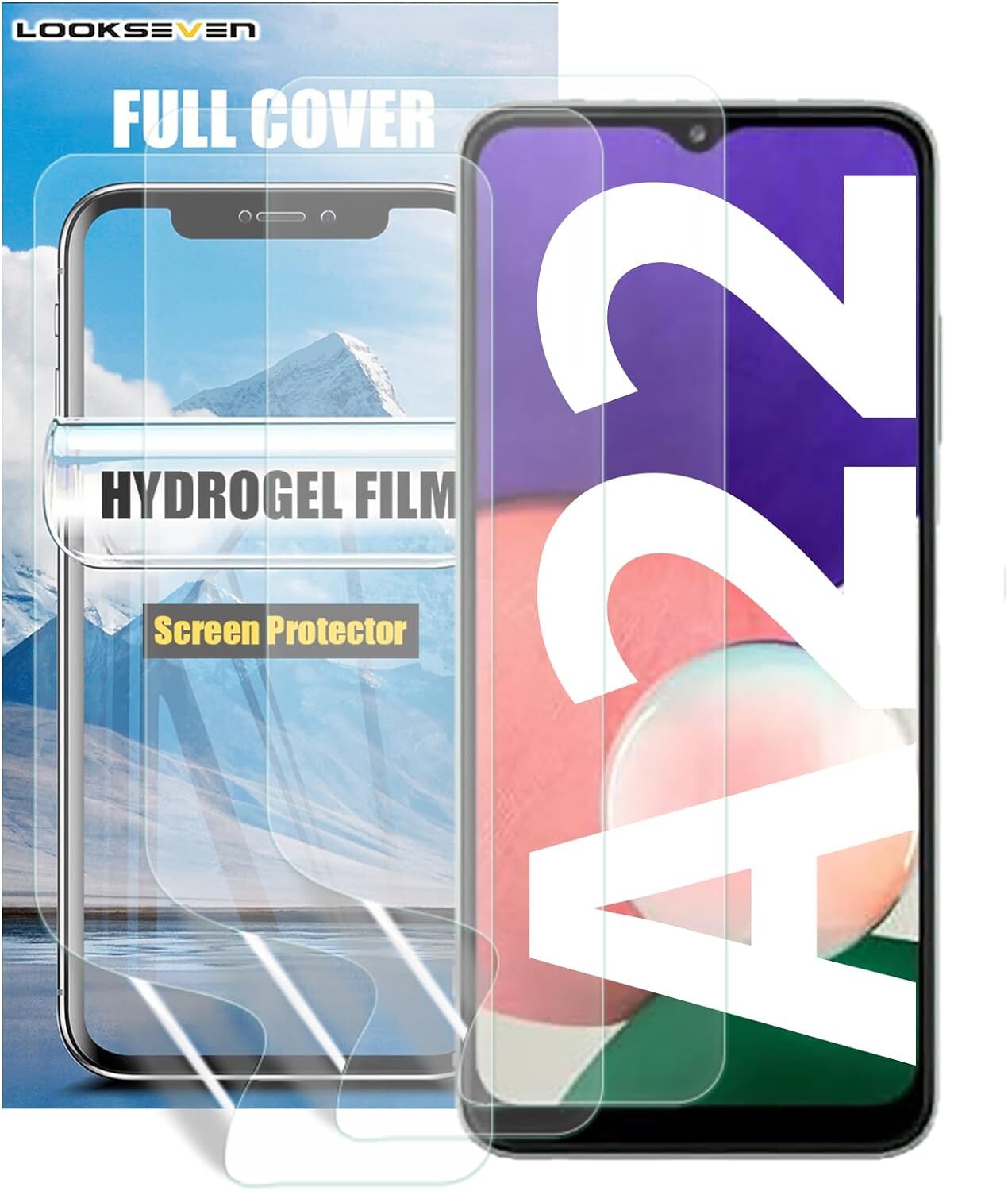 3 Pack Hydrogel Film Soft Screen Protector For Samsung A Series 14 22 ...