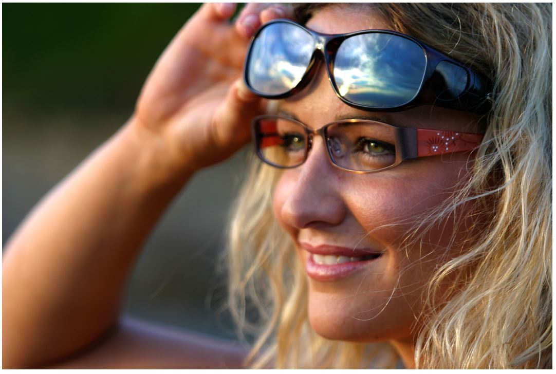 Jonathan Paul Polarized Fitovers Eyewear Medium Element in Sapphire&Gray EM005S | eBay