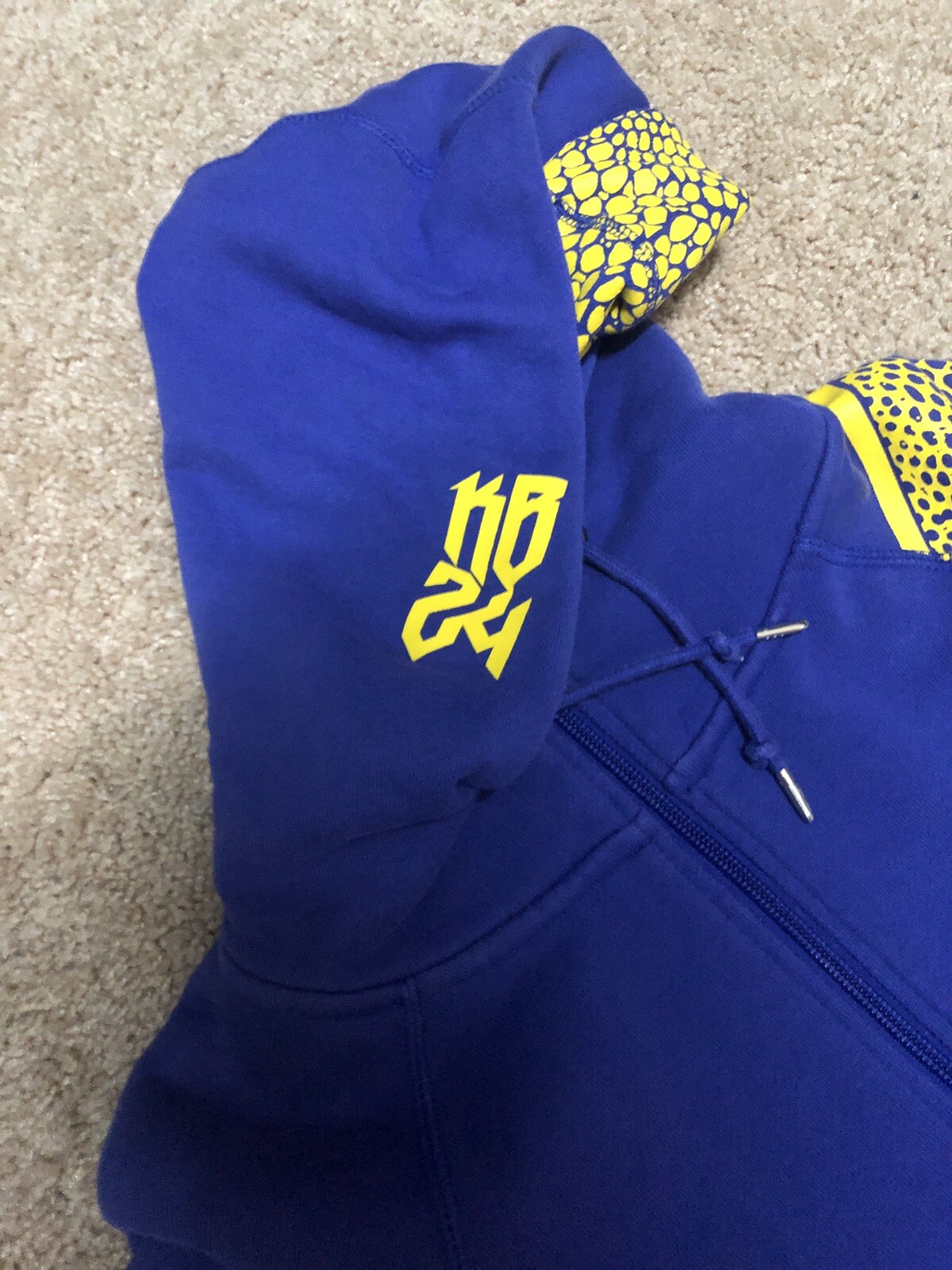 Nike Kobe Bryant KB 24 Mamba Snake Print Hoodie Sweat… - Gem